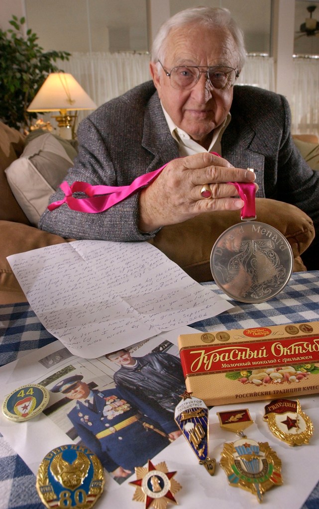 Over half-century later, POW corresponds with liberator – WW2: The Big One